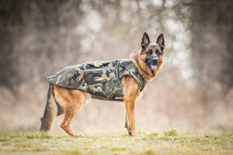 GERMAN SHEPHERD EXTRA WARM WINTER DOG COAT / MADE TO ORDER – Pepper Petwear